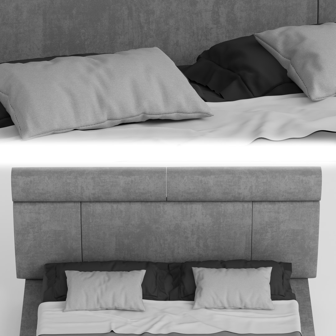 3D Model Cornelio Cappellini Hug Bed - TurboSquid 1640252