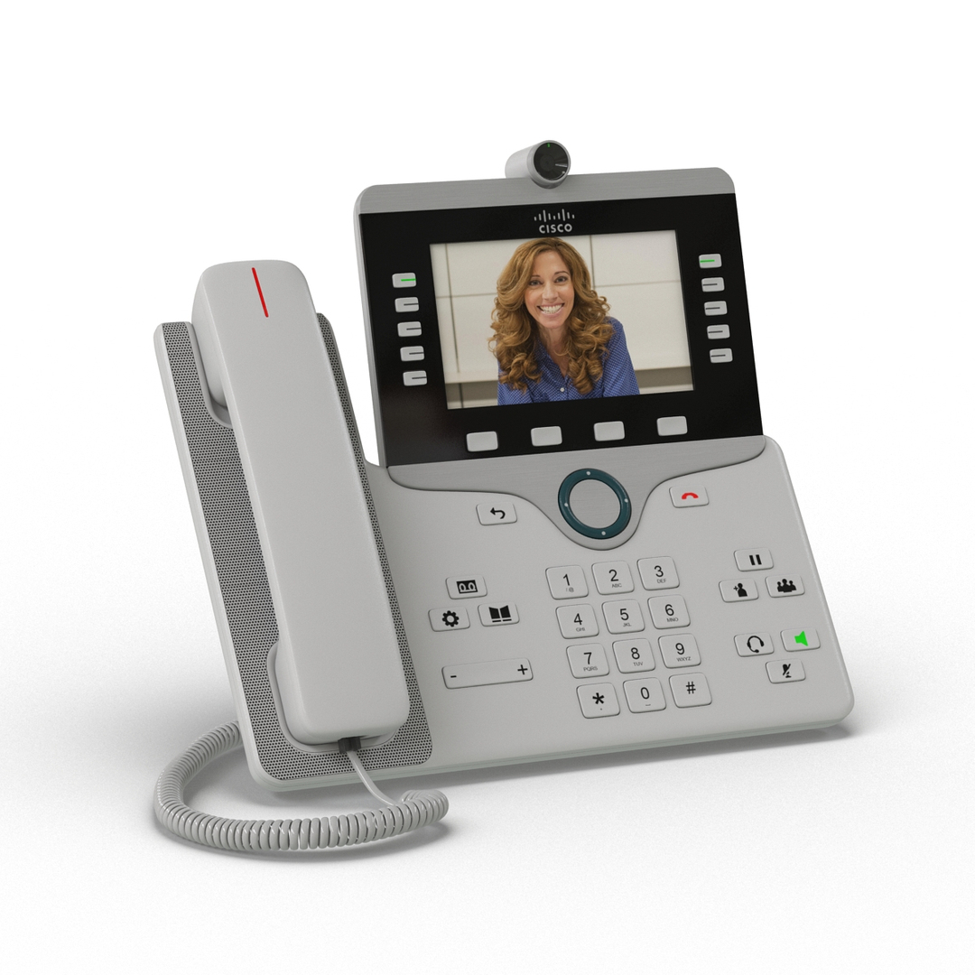 3d Cisco Ip Phone 8865