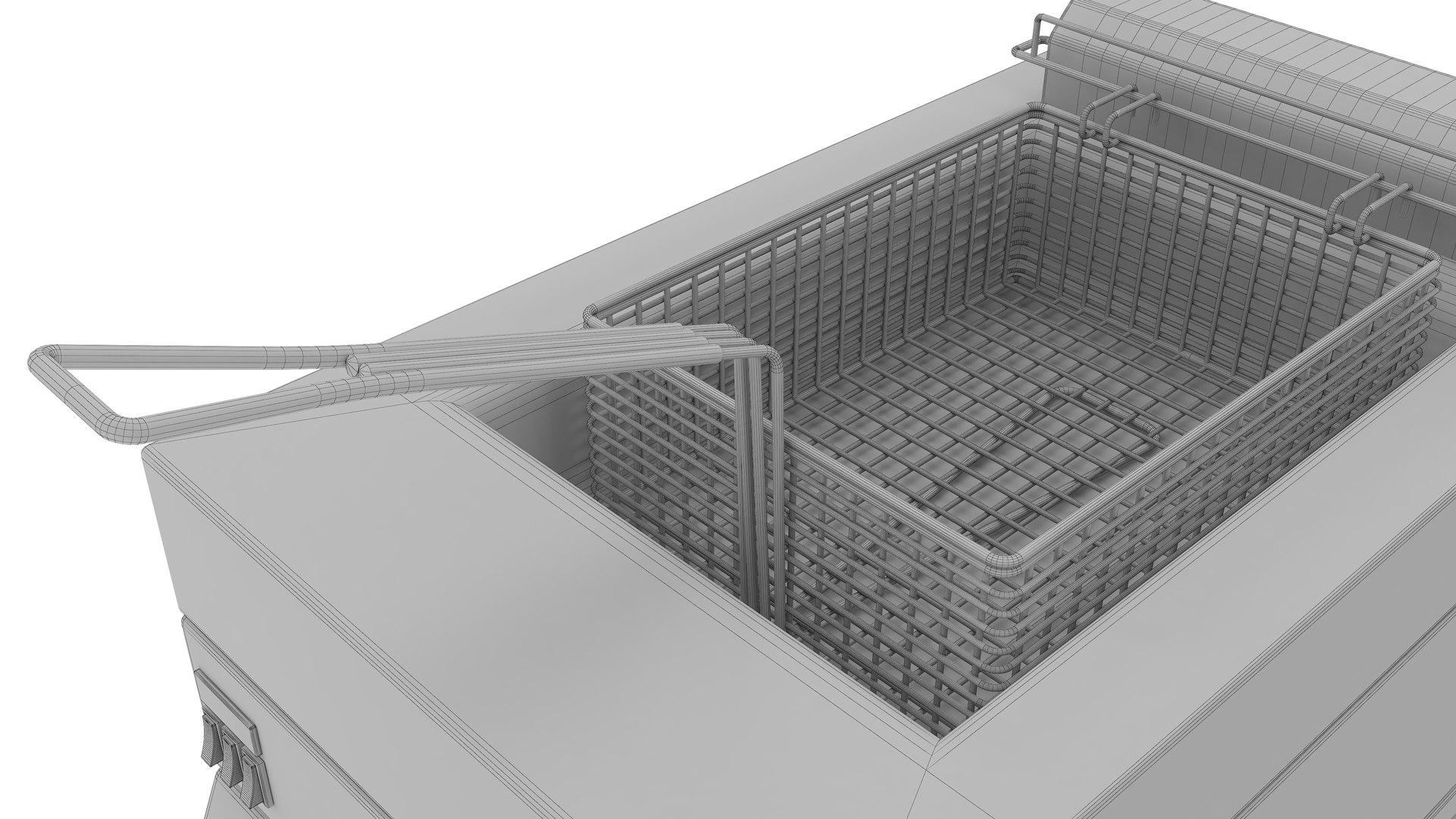 Deep Fryer 3D - TurboSquid 2213977