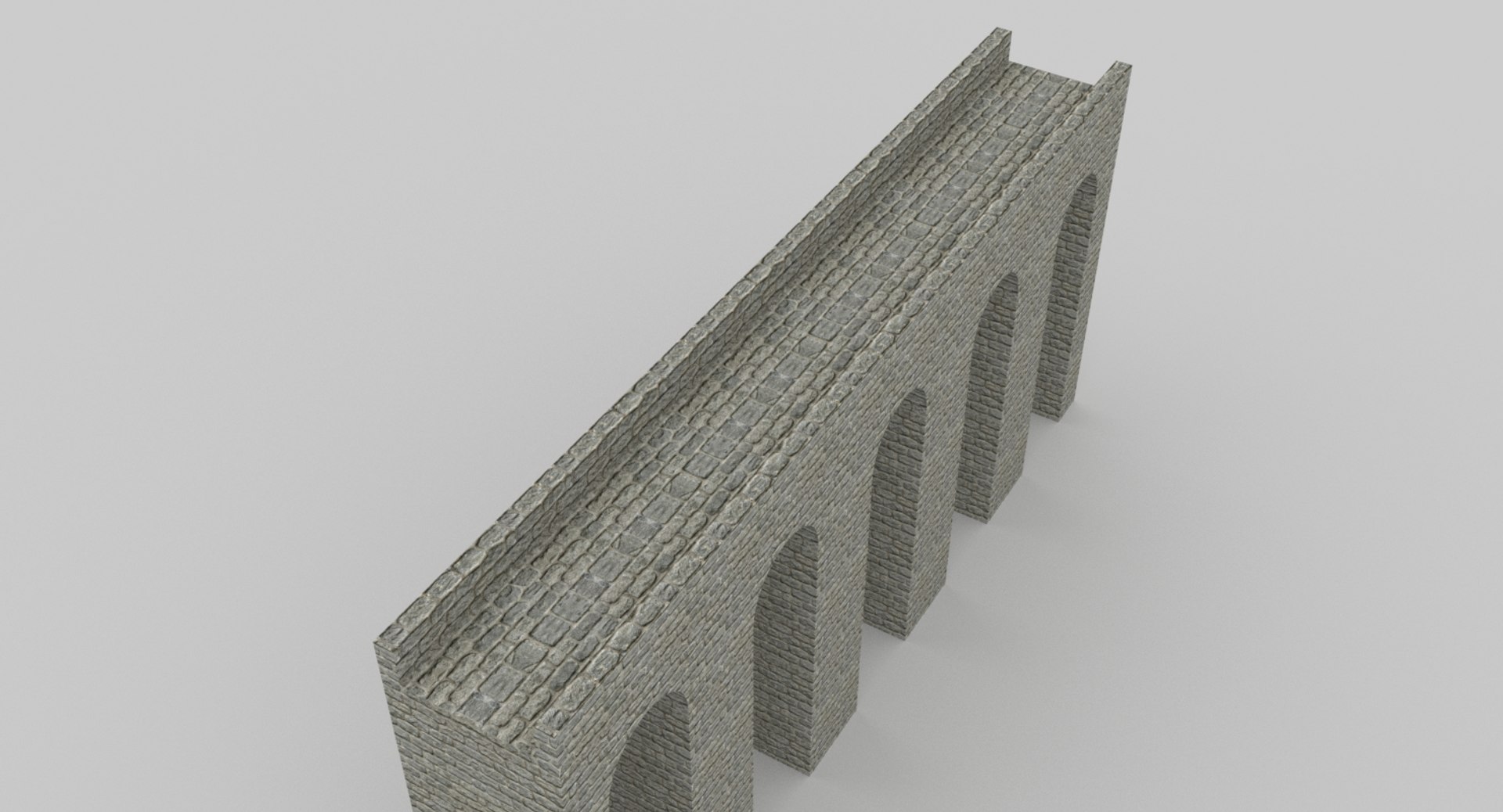 Modular Railway Bridge Model - TurboSquid 1191174