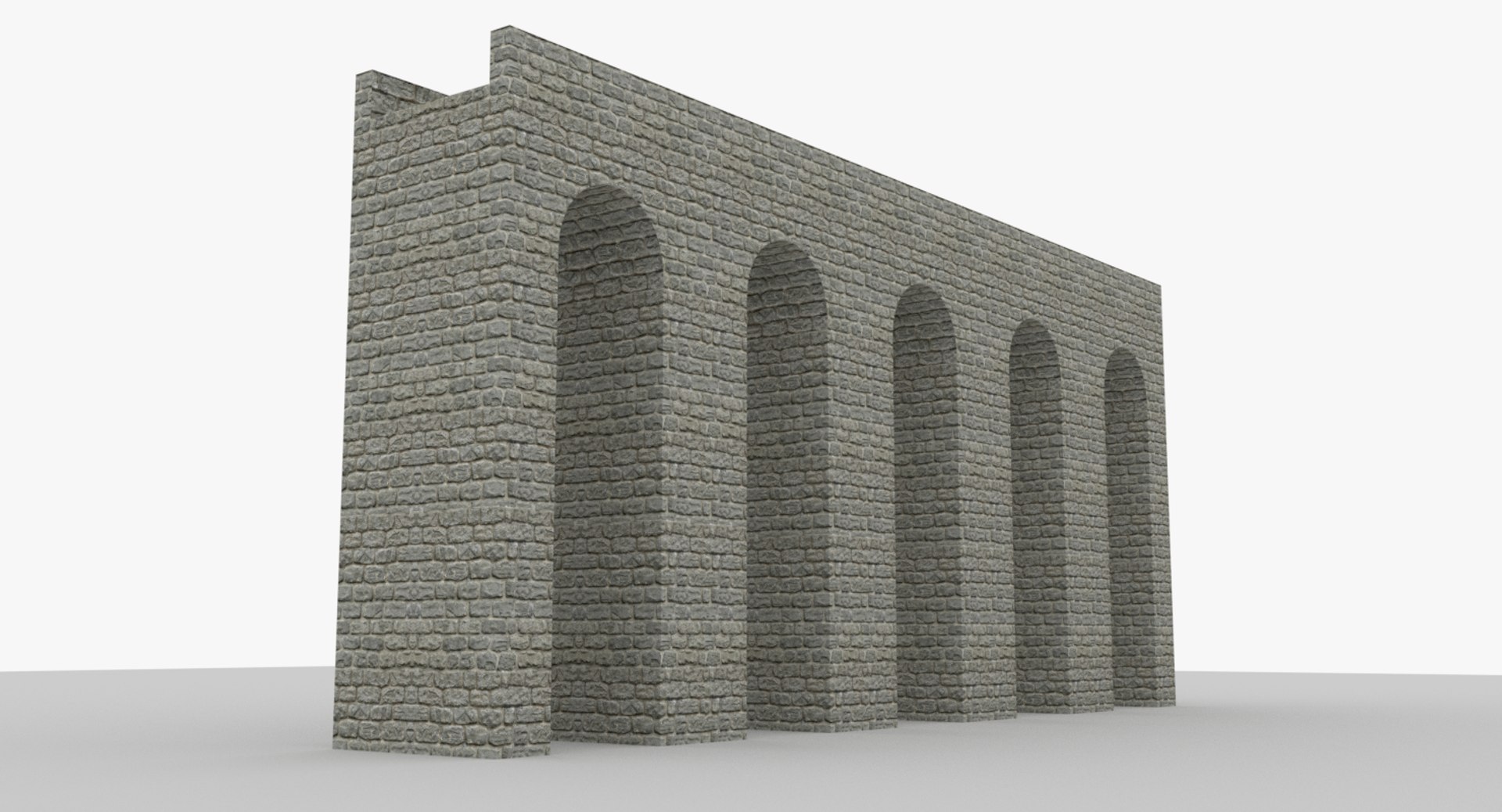 Modular Railway Bridge Model - TurboSquid 1191174