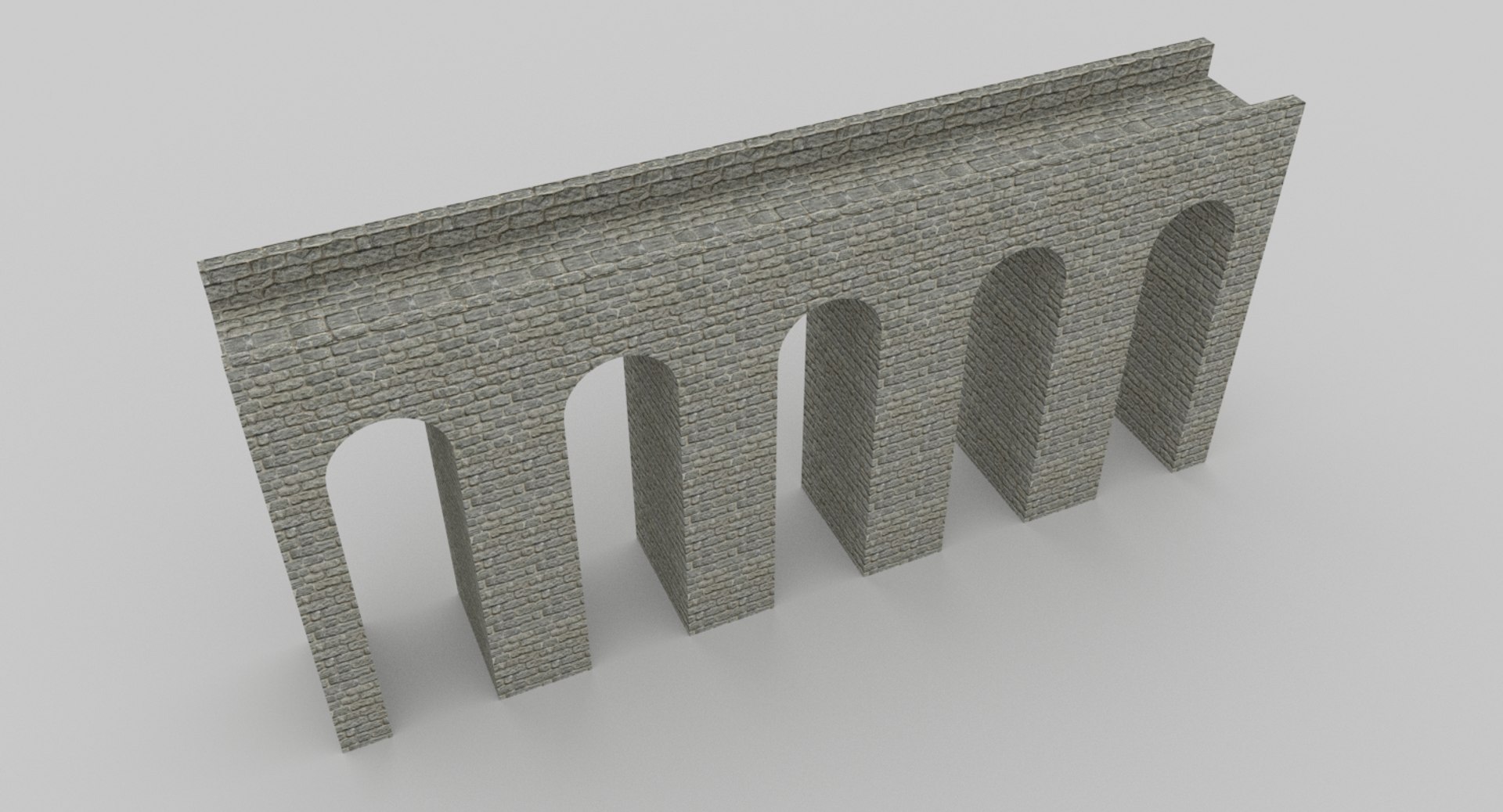 Modular Railway Bridge Model - TurboSquid 1191174