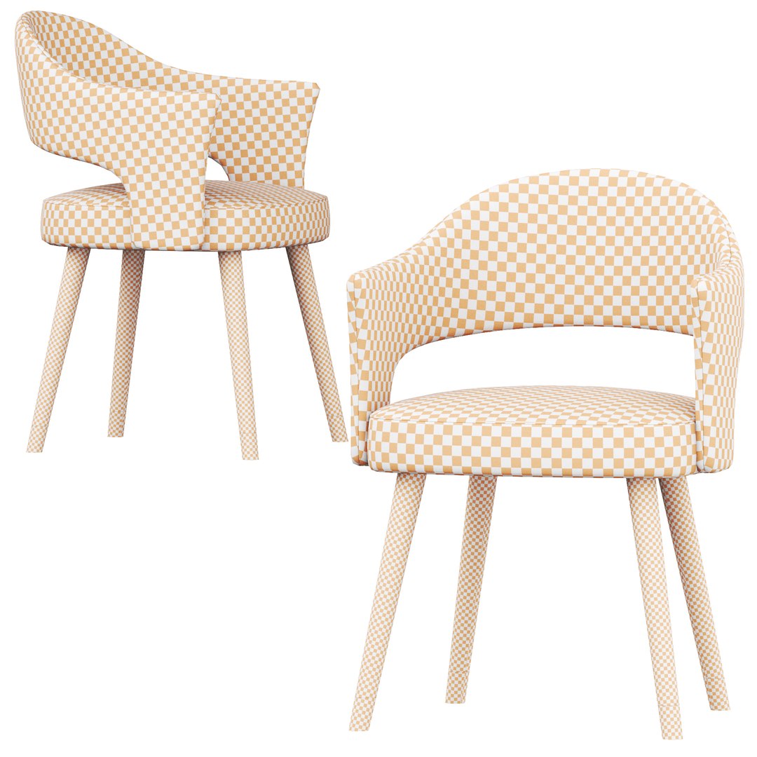 Modern Dining Chair Model - TurboSquid 1894993
