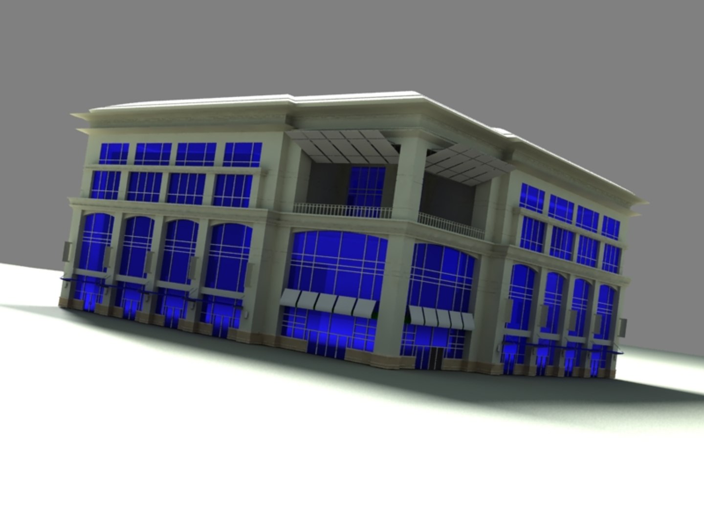 3d Model Large Department Store