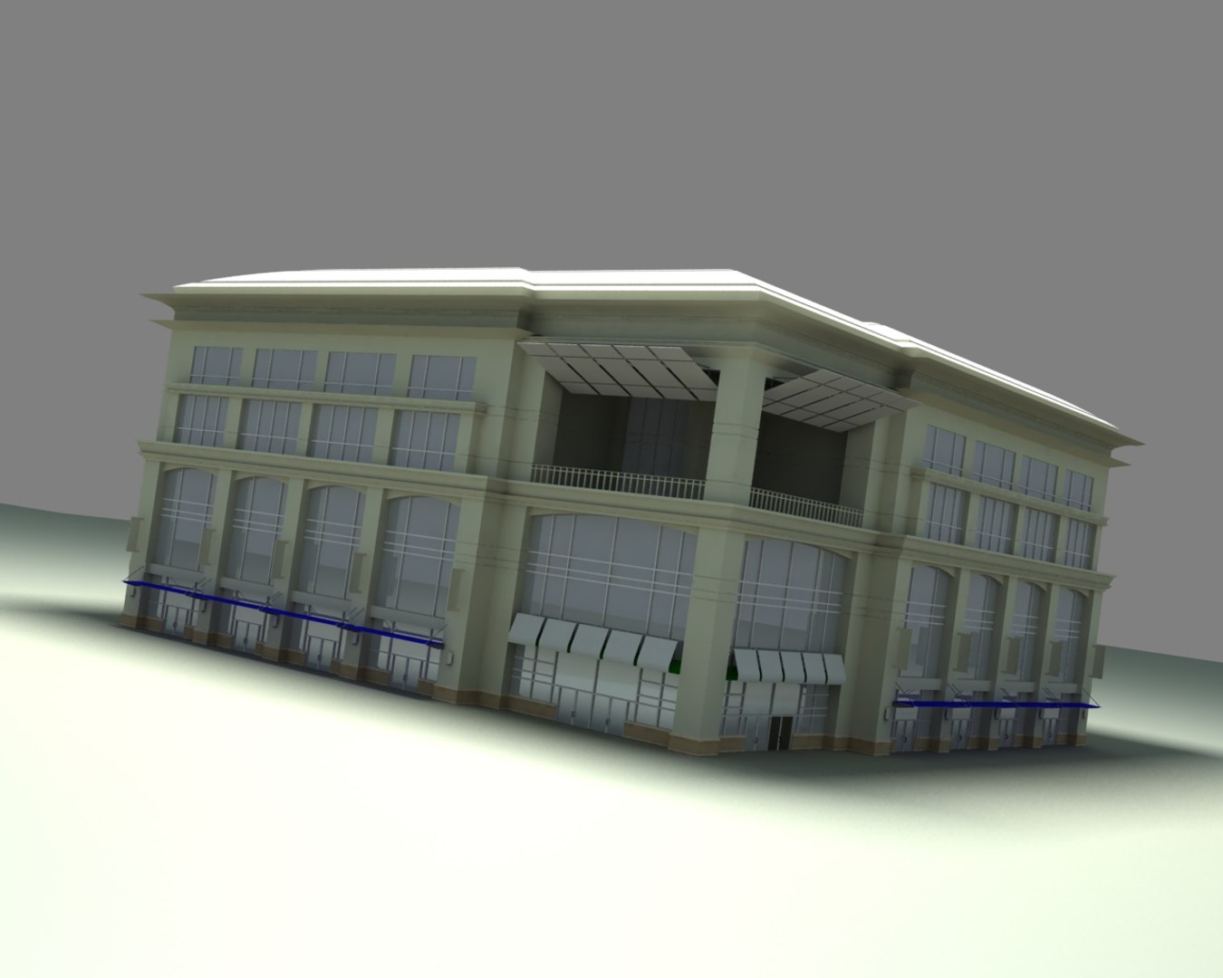 3d Model Large Department Store