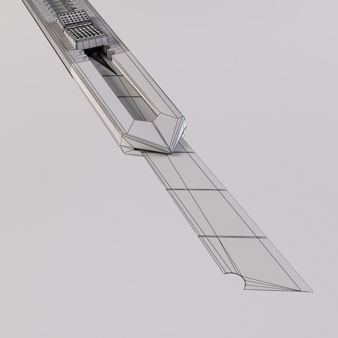 3ds Max Paper Cutter