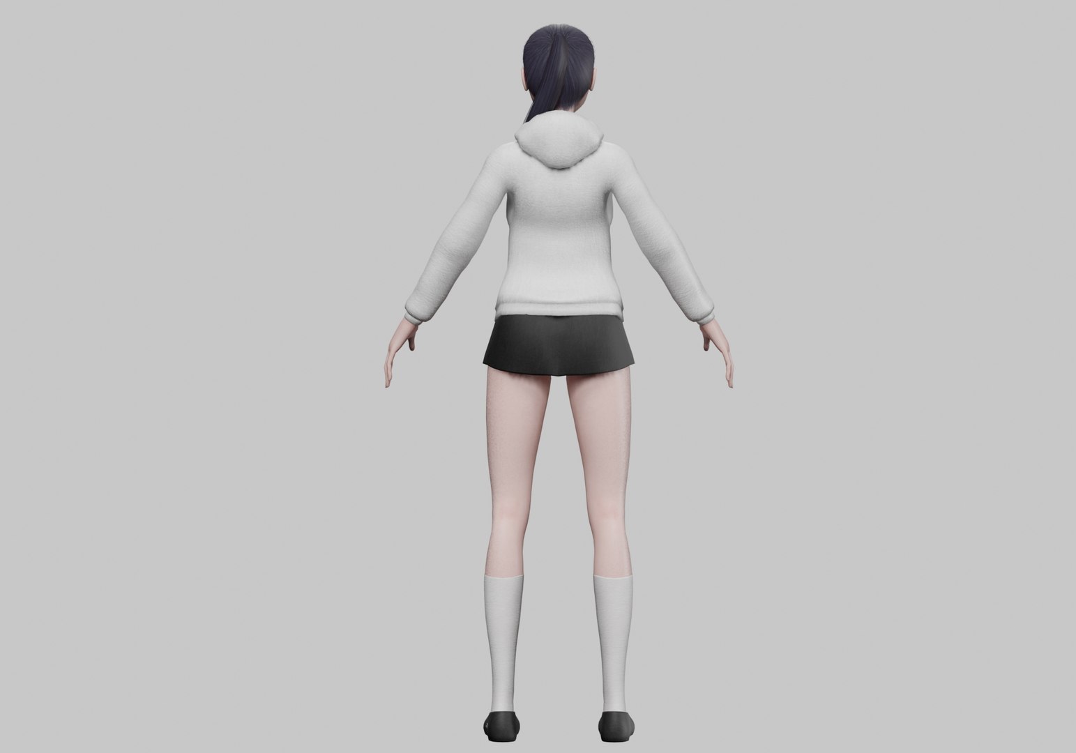 Beautiful Anime Girl V23853 3D - TurboSquid 2271520