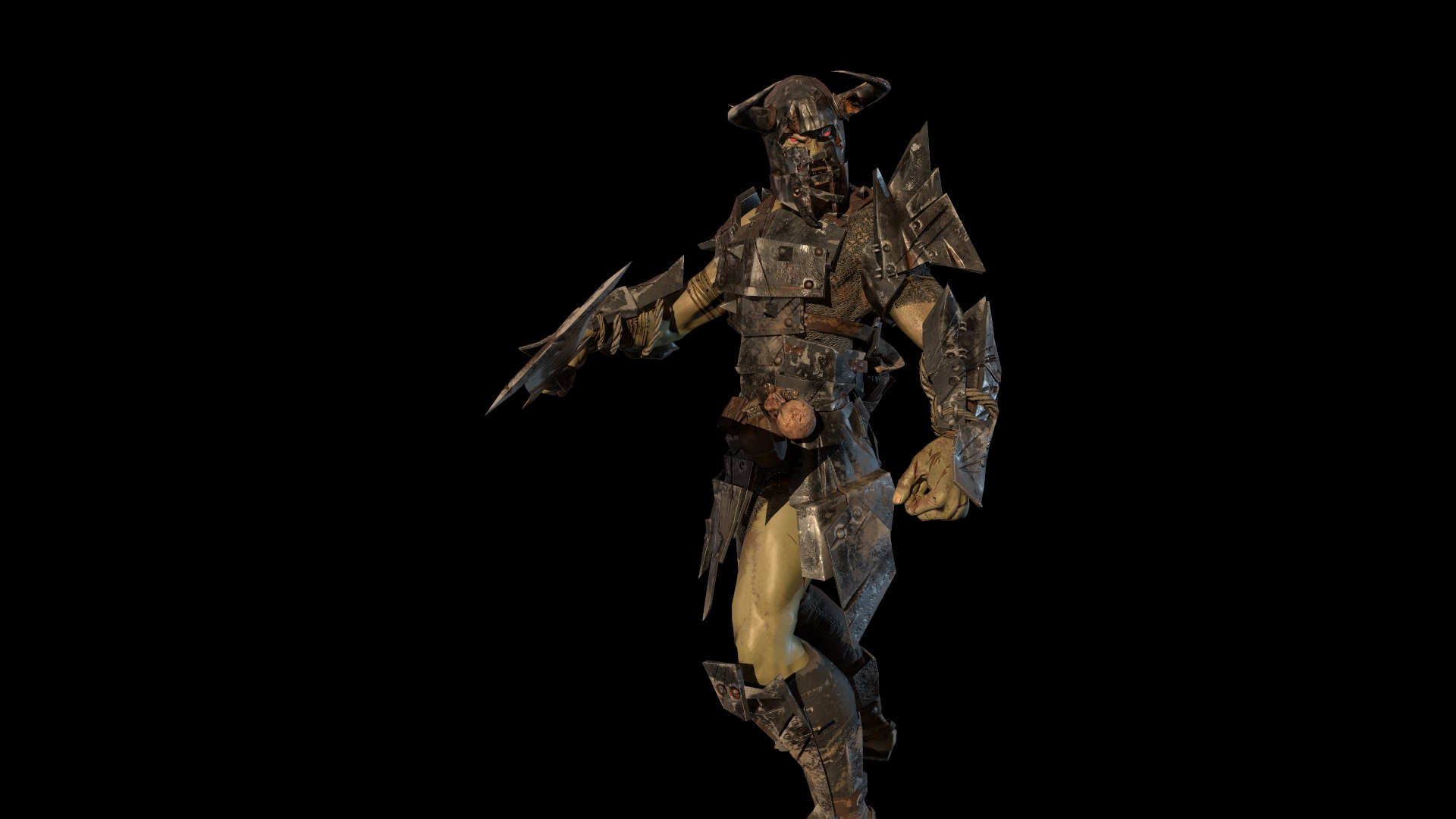 3D Character Fighter - TurboSquid 1290624