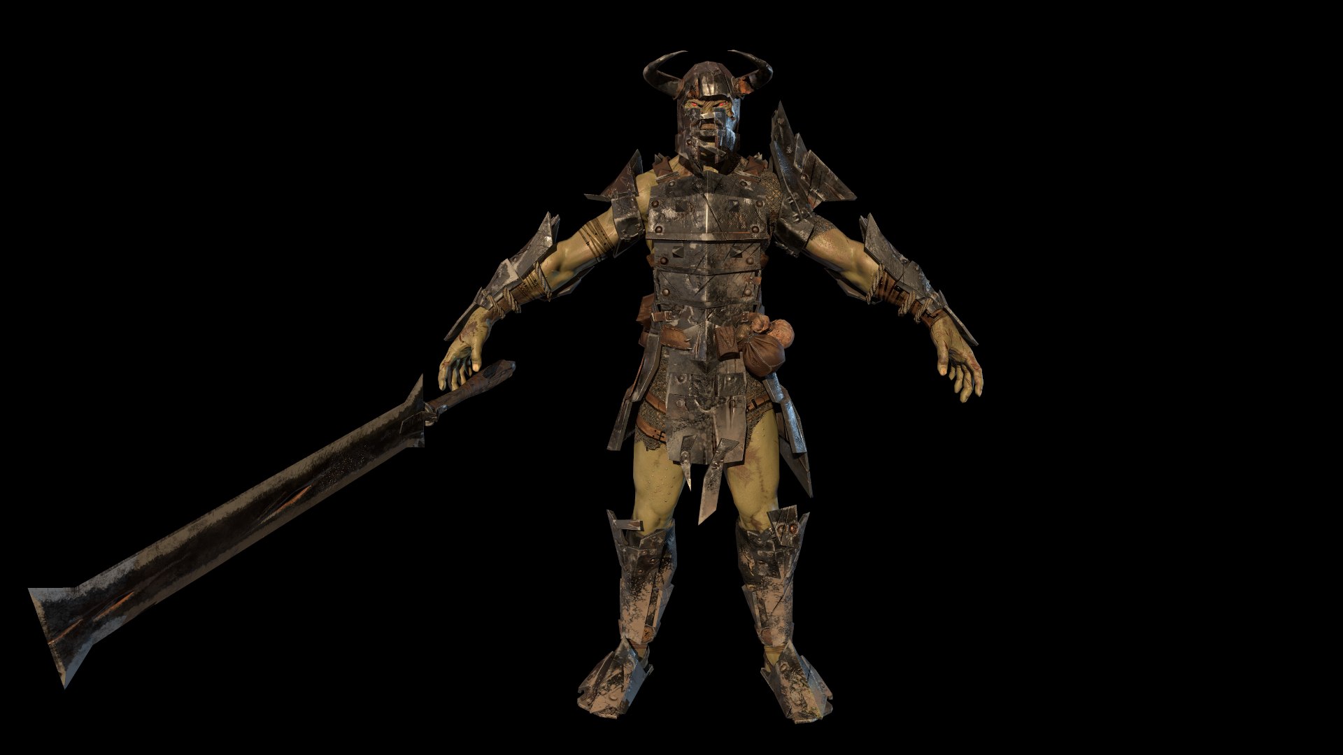 3D Character Fighter - TurboSquid 1290624