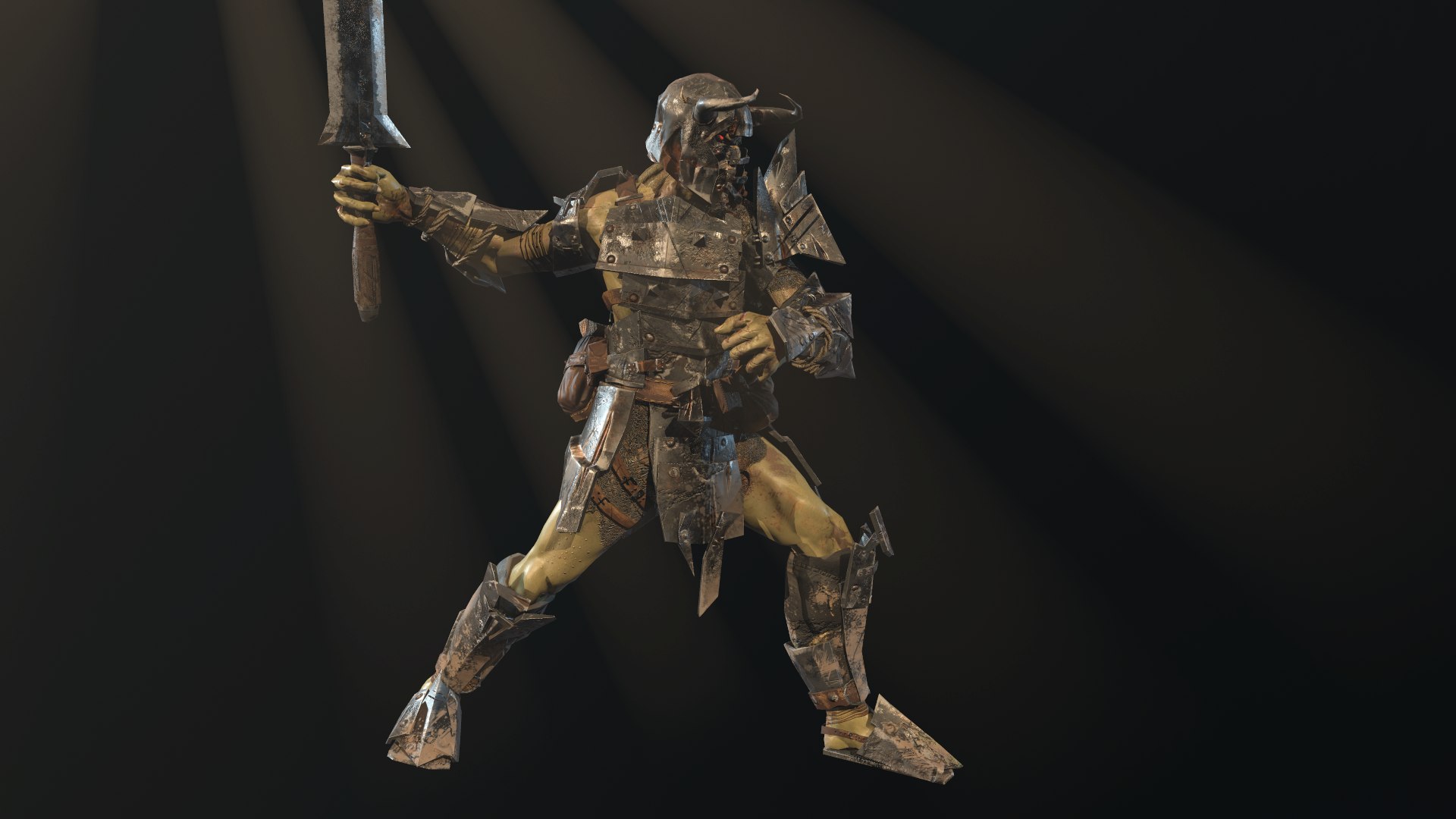 3D Character Fighter - TurboSquid 1290624