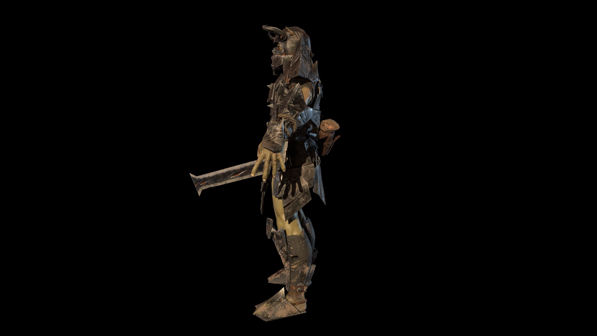 3D Character Fighter - TurboSquid 1290624