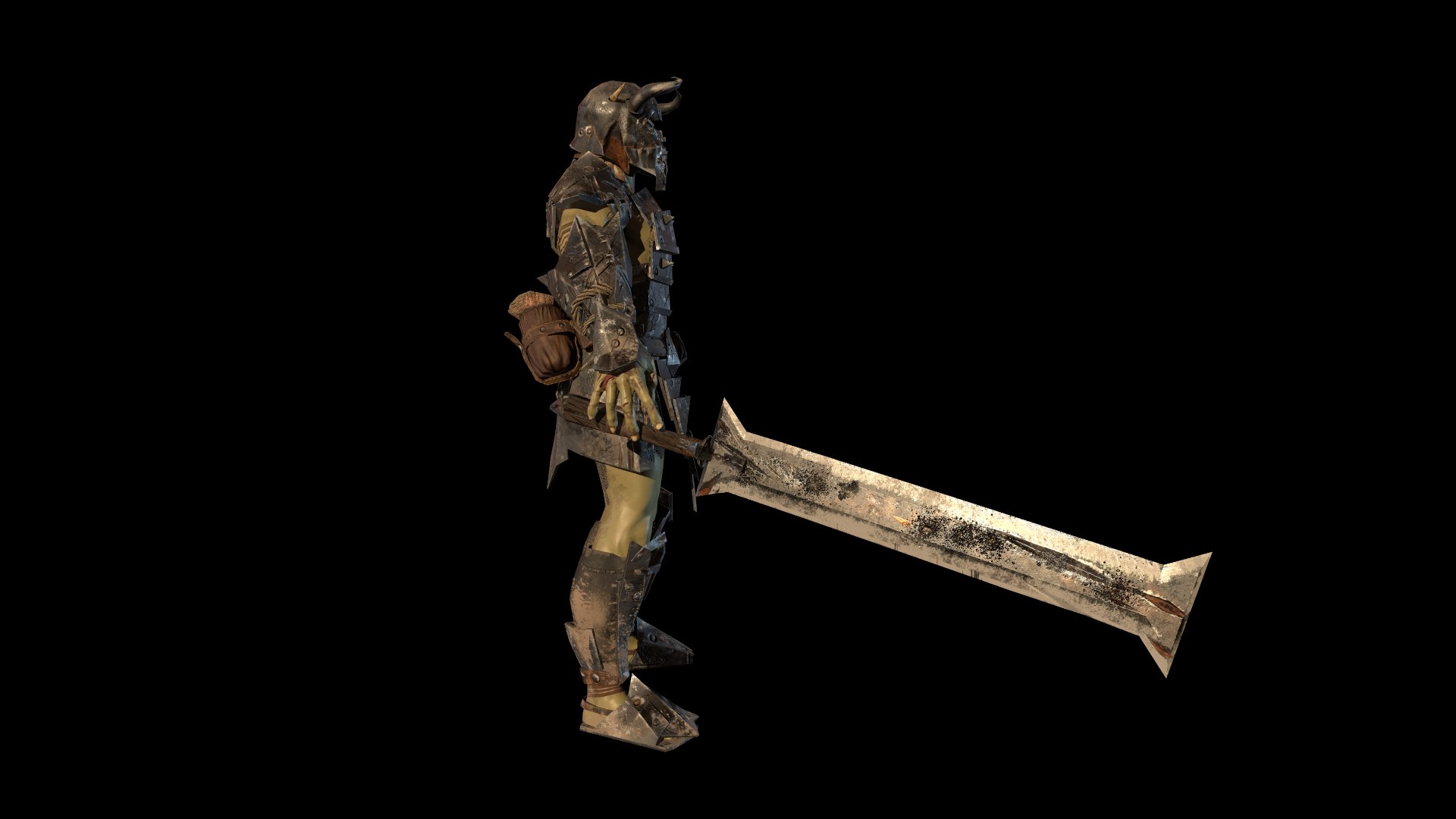 3D Character Fighter - TurboSquid 1290624