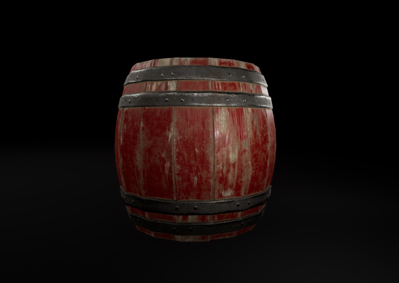 Barrel Powder 3D Model - TurboSquid 1551612