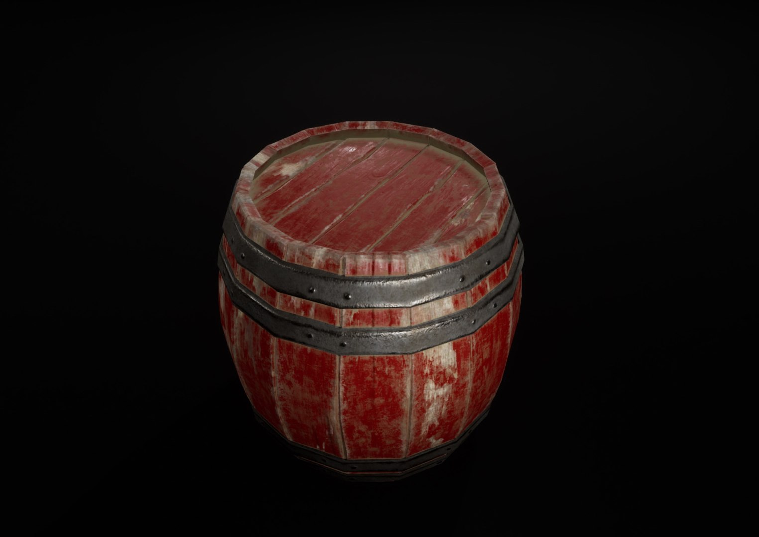 Barrel Powder 3D Model - TurboSquid 1551612