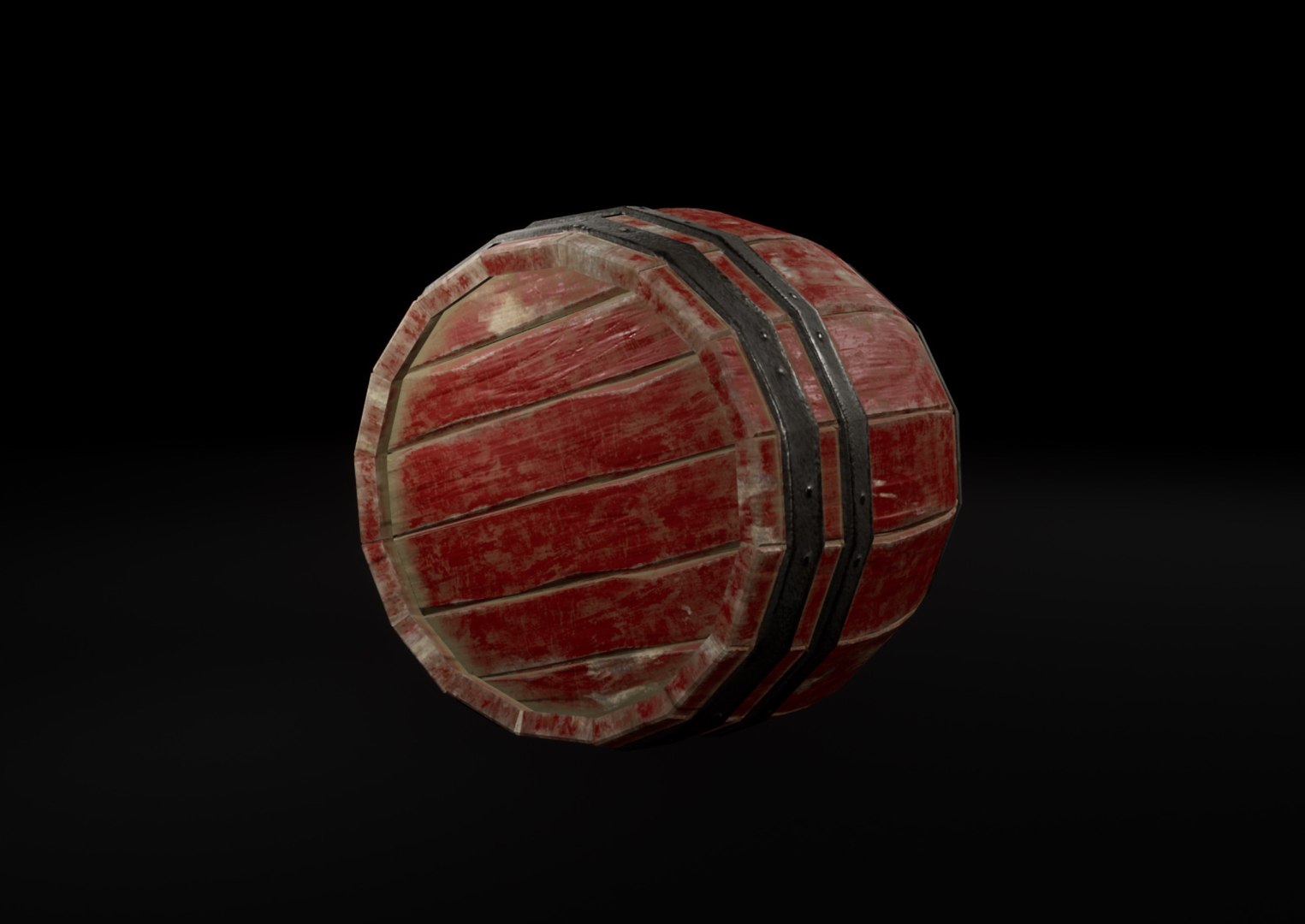 Barrel Powder 3D Model - TurboSquid 1551612