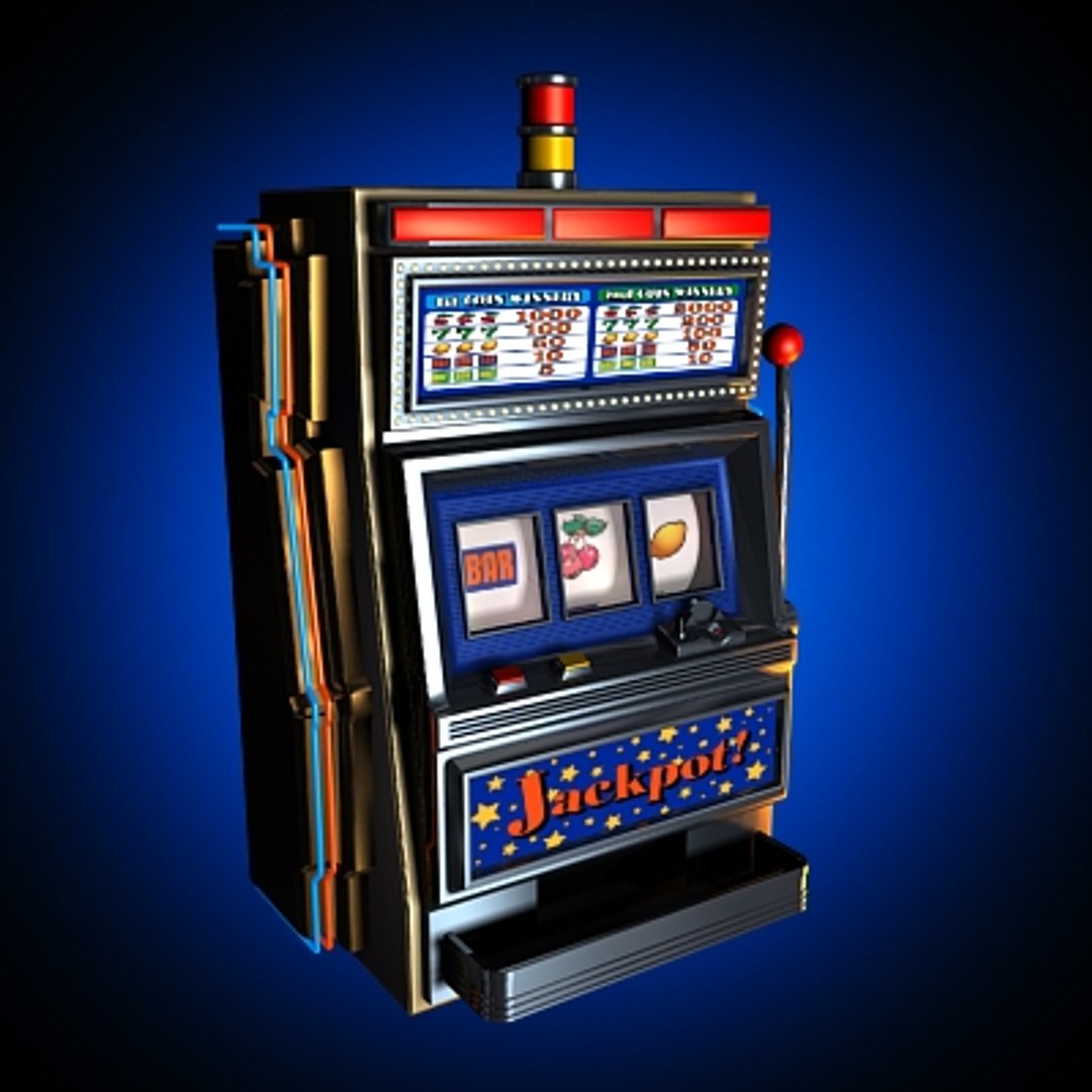 Slot Machine 3d Model