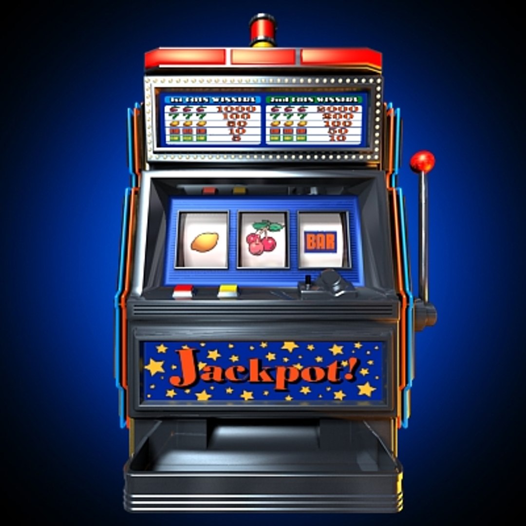Slot Machine 3d Model
