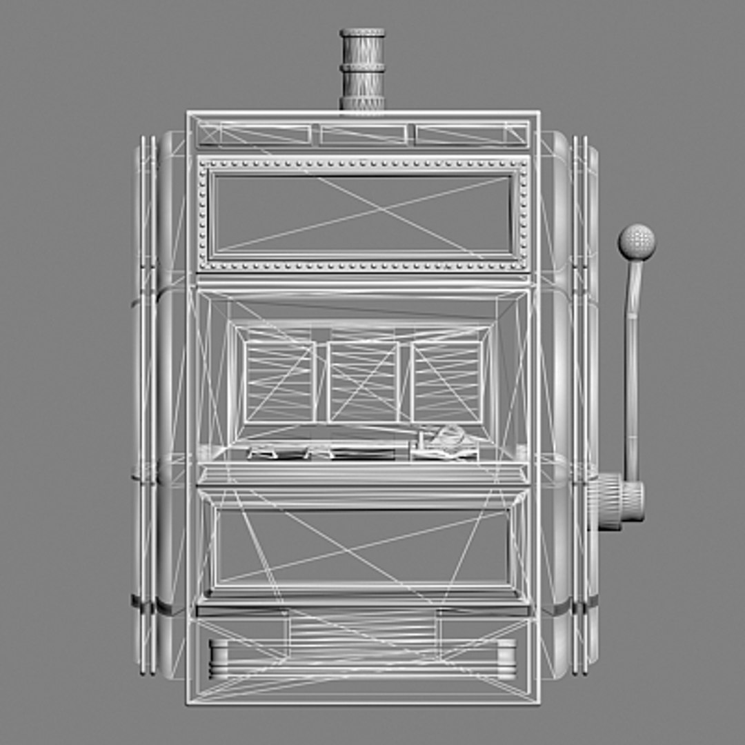 Slot Machine 3d Model