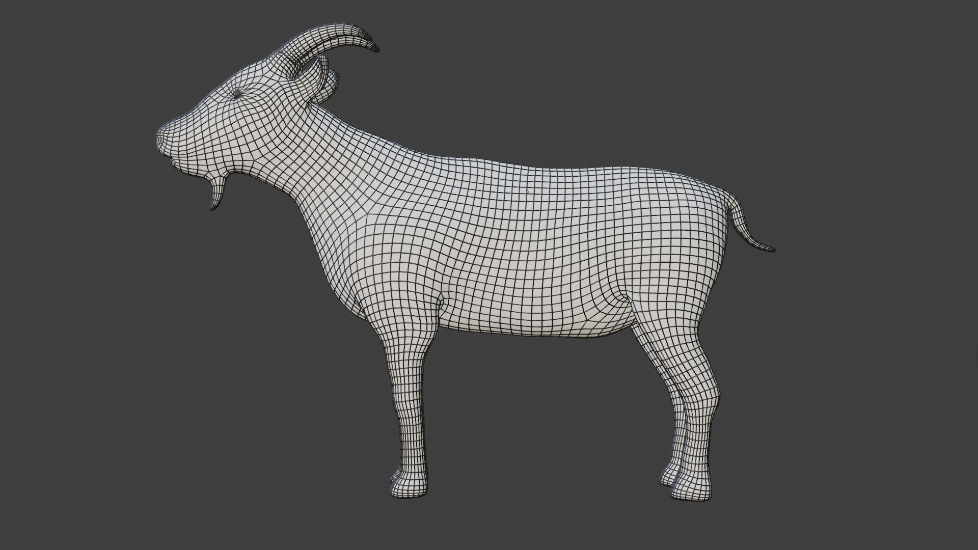 Fully Rigged Black Goat 3D - TurboSquid 1697425