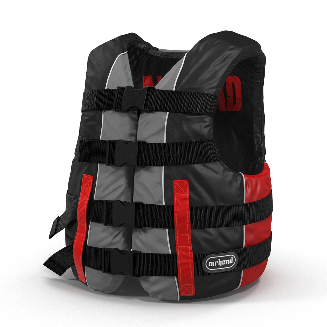 3ds Life Vest Red