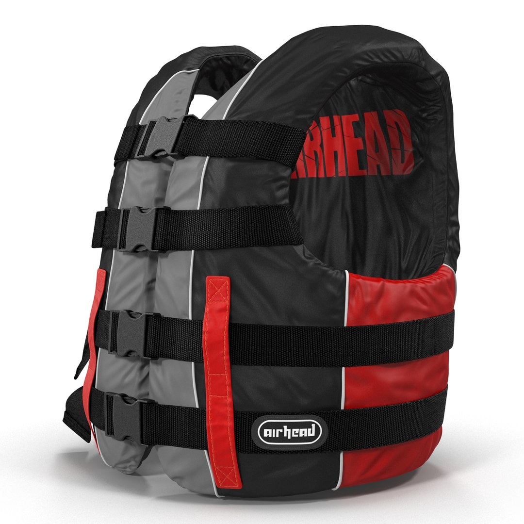 3ds Life Vest Red