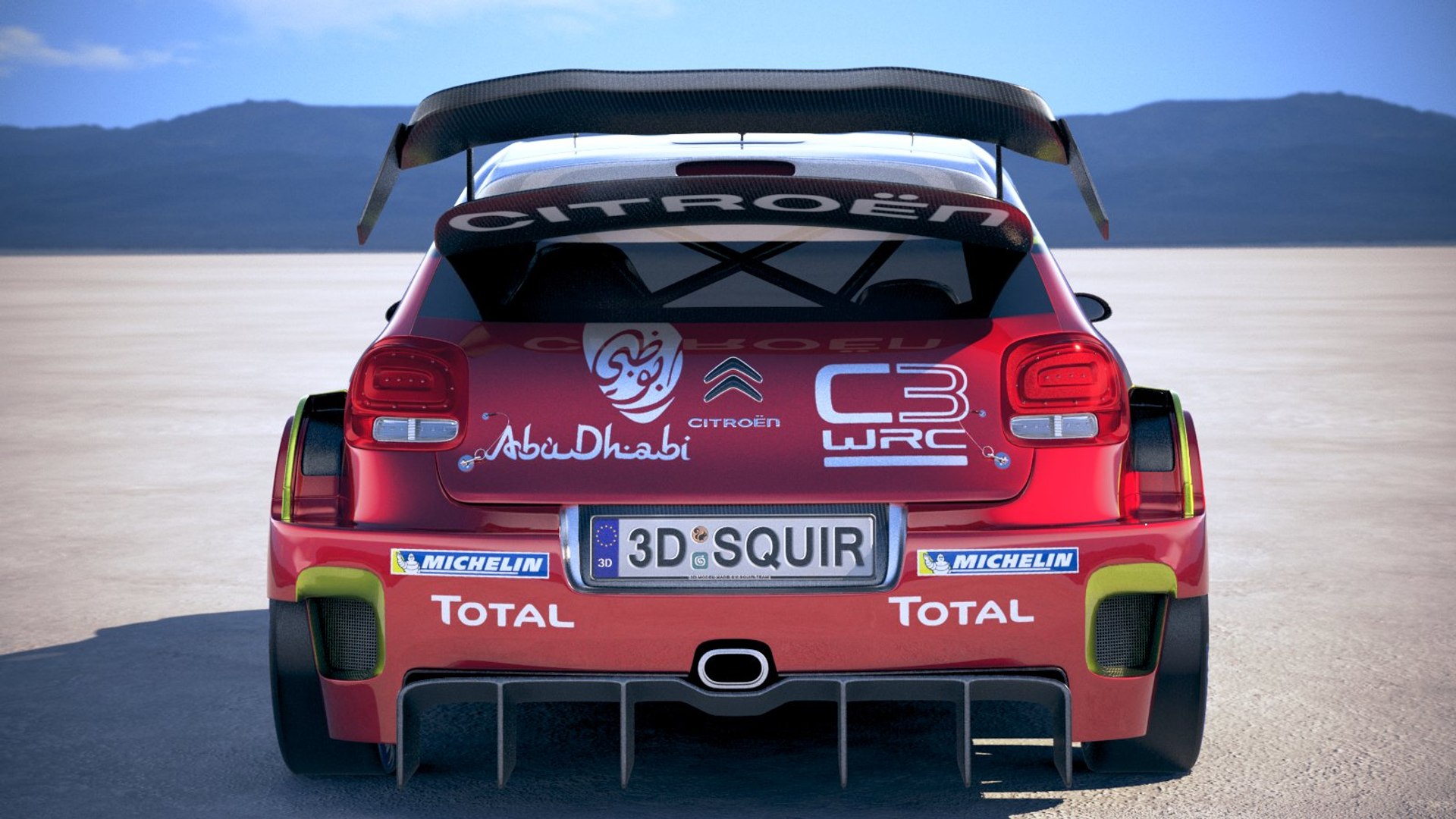 Citroen C3 Wrc Model - TurboSquid 1270915