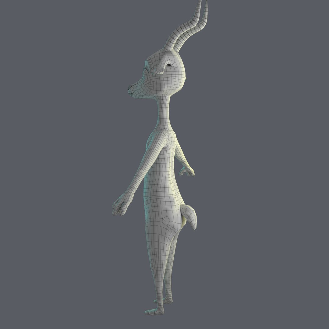 Stylized Deer NoRig 3D Model - TurboSquid 2012651