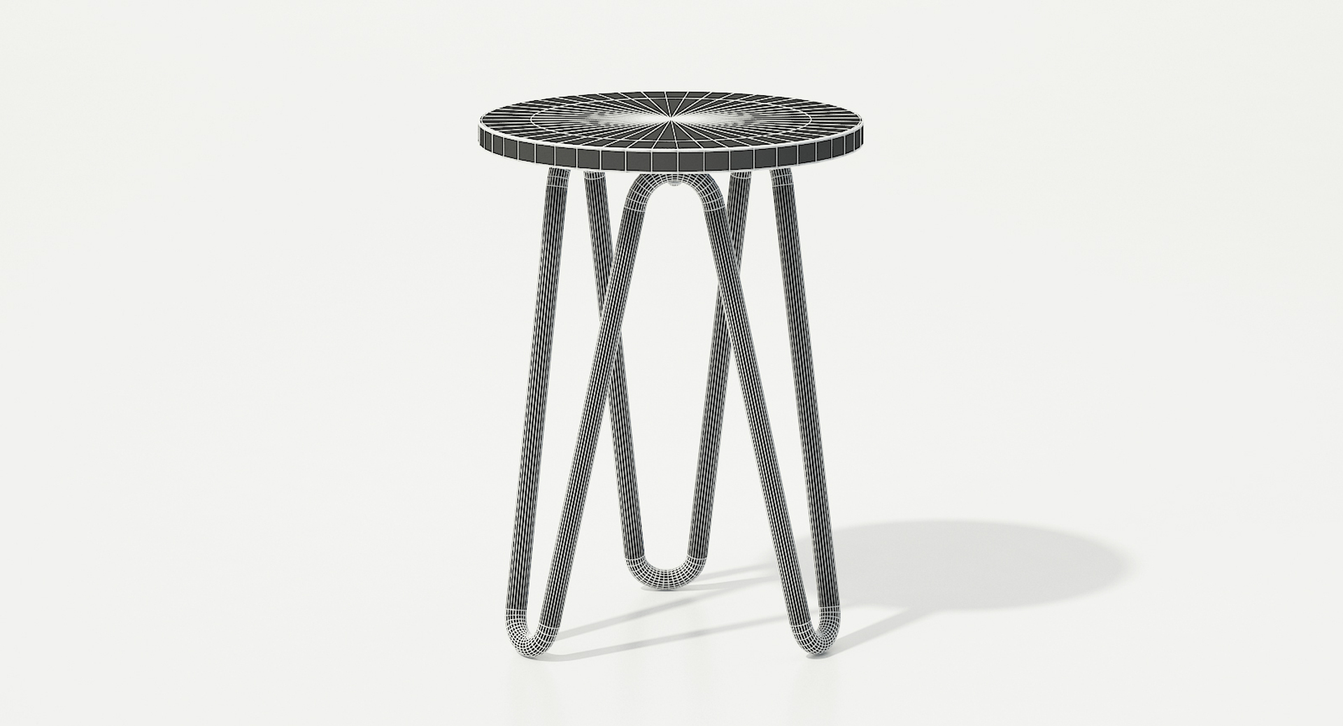 Wood Metal Stool 3D Model - TurboSquid 1328622