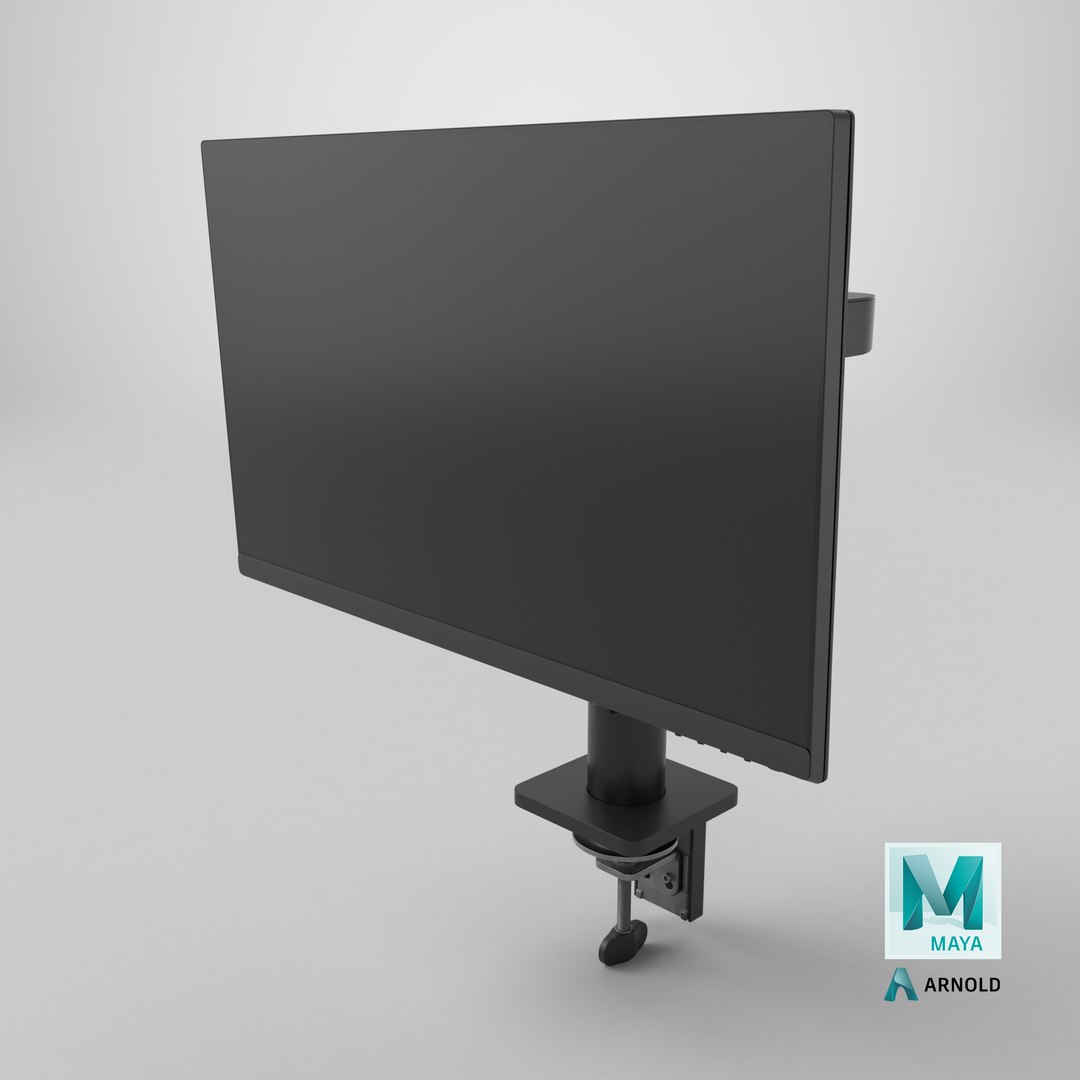 3D Monitor With Stand Model - TurboSquid 2386707