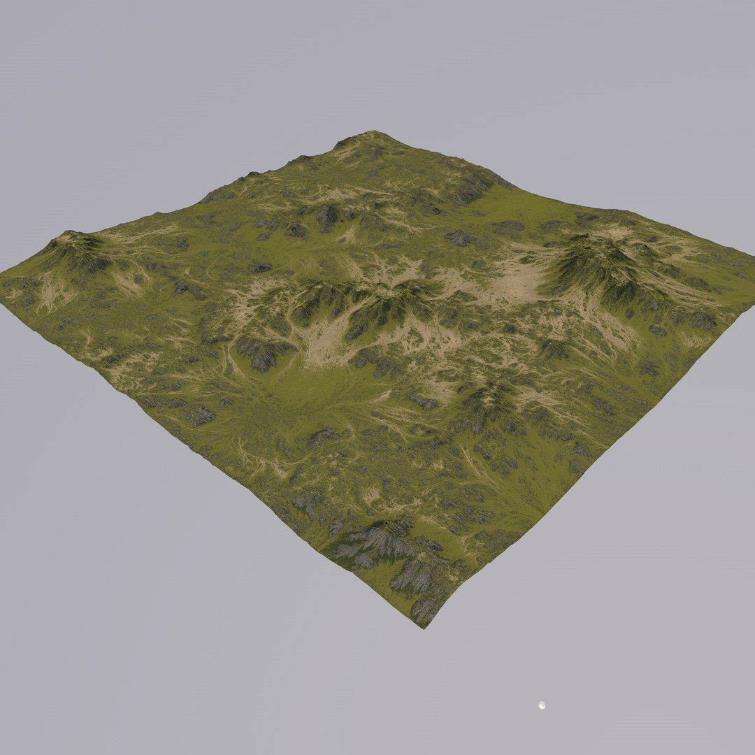 3D Terrain Maps - TurboSquid 1388941