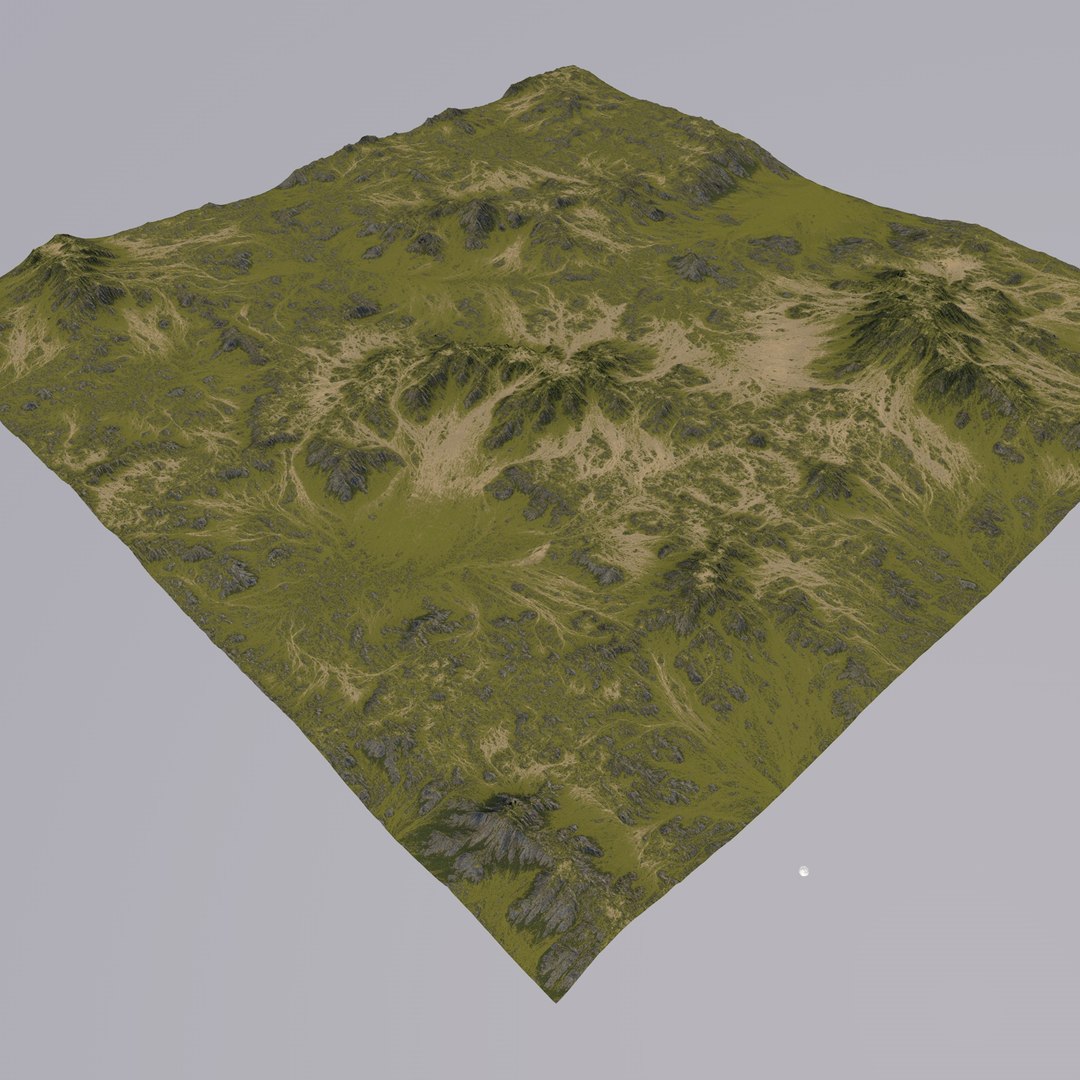 3D Terrain Maps - TurboSquid 1388941