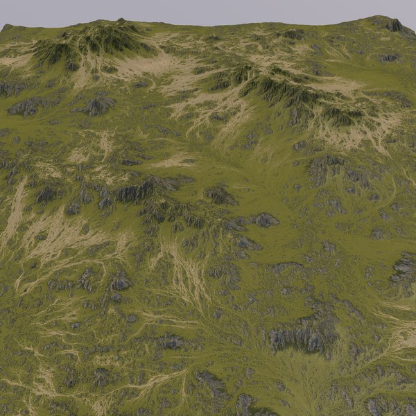 3D terrain maps - TurboSquid 1388941