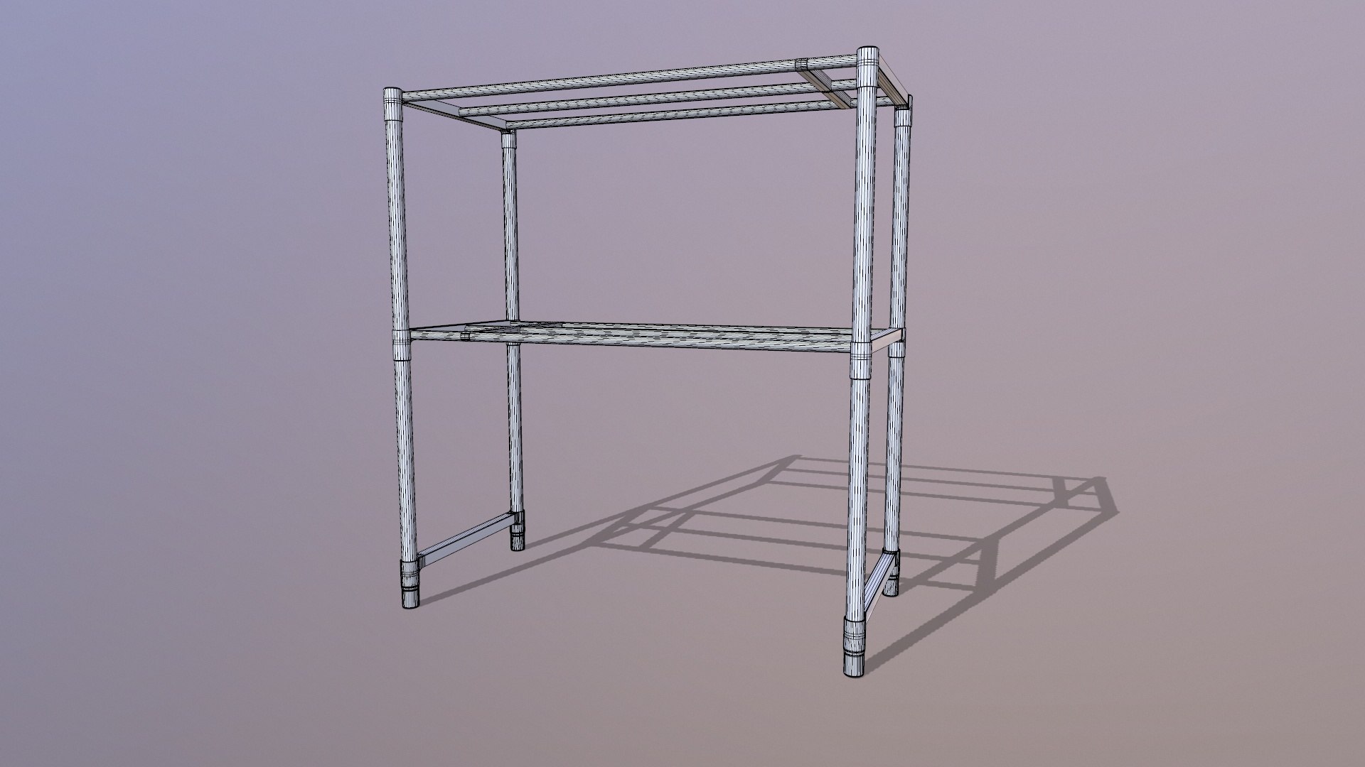 3D Structure Shelf - TurboSquid 2238491