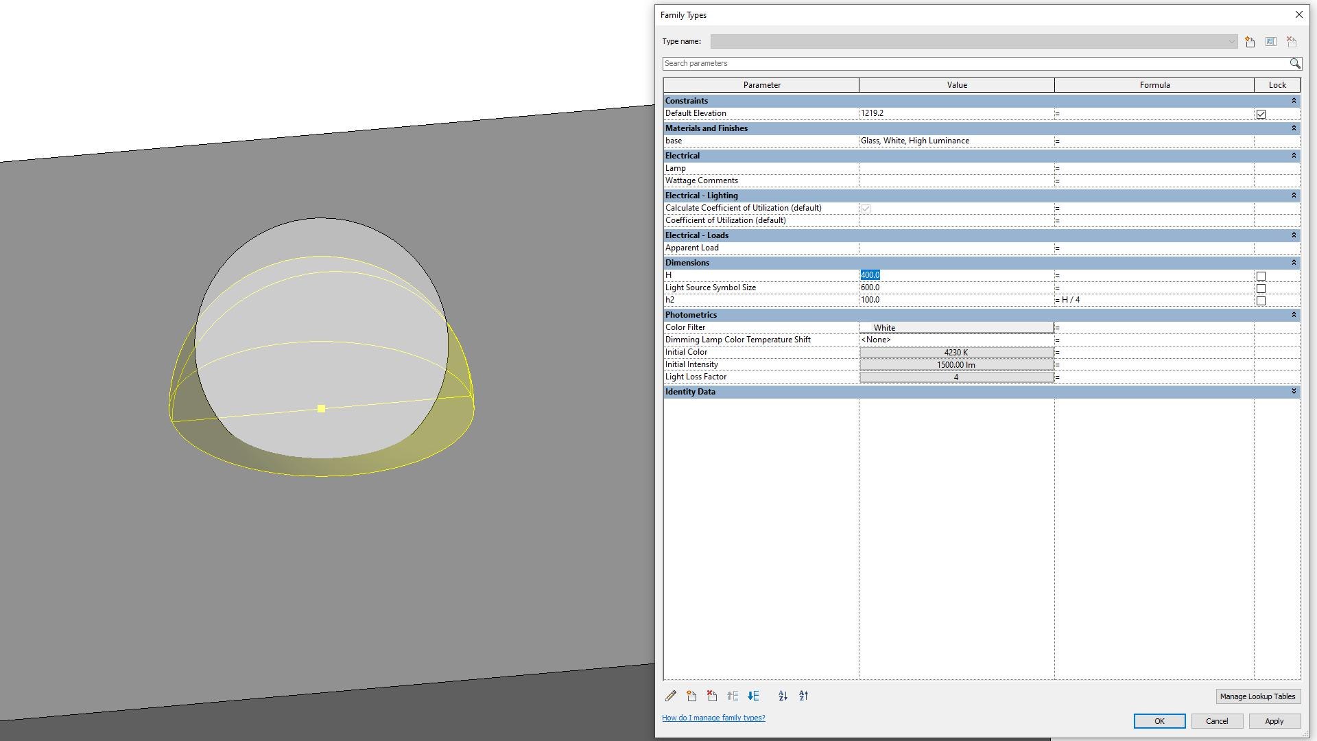 3D Model Lamps - Full Parametric Revit Family - TurboSquid 1764657