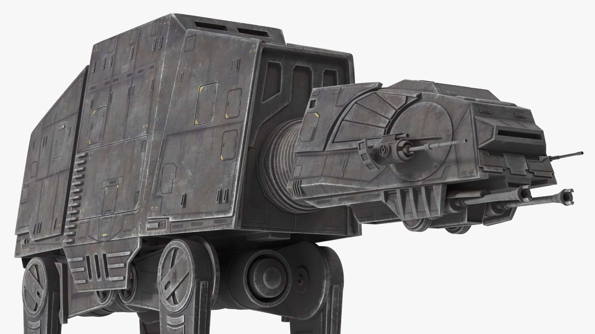 Star Wars AT AT Dark 3D Model - TurboSquid 2113332