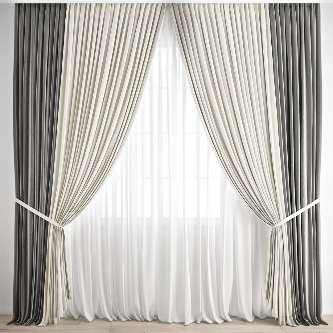 3D Model Curtain 290 - TurboSquid 1864522