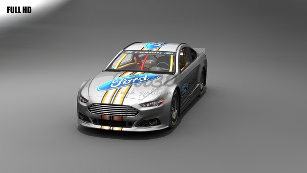 3d model fusion nascar car