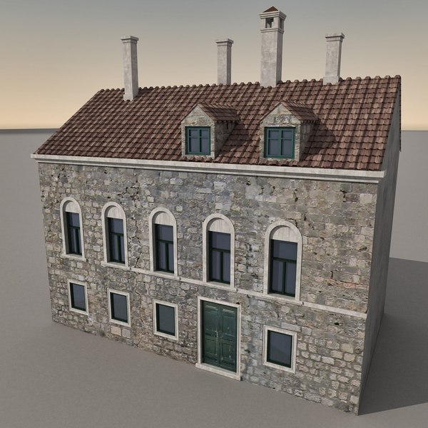 3d building italian model