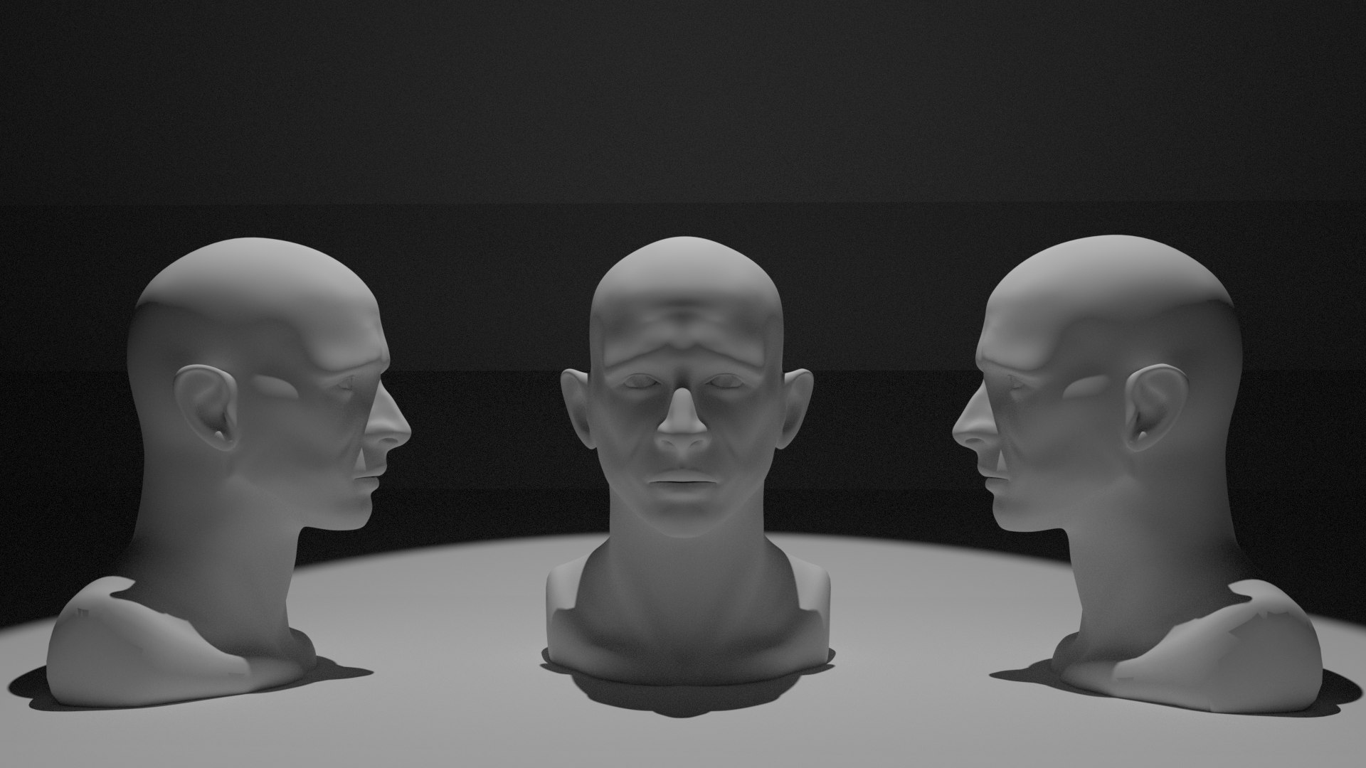 3D model print man head - TurboSquid 1558275