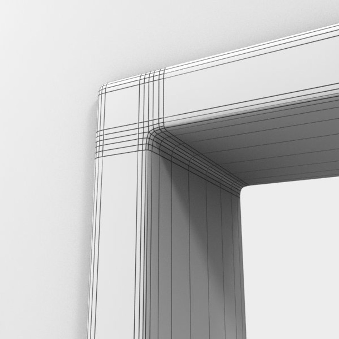 Commercial Kitchen Pass-through Window 3d 3ds