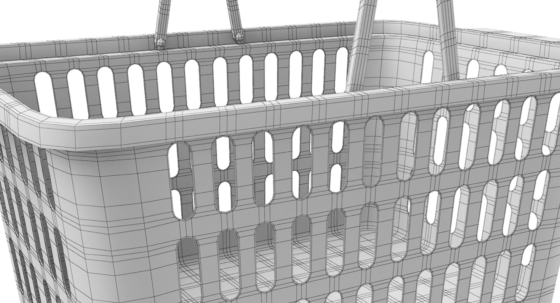 Real Shopping Basket Model - TurboSquid 1391729