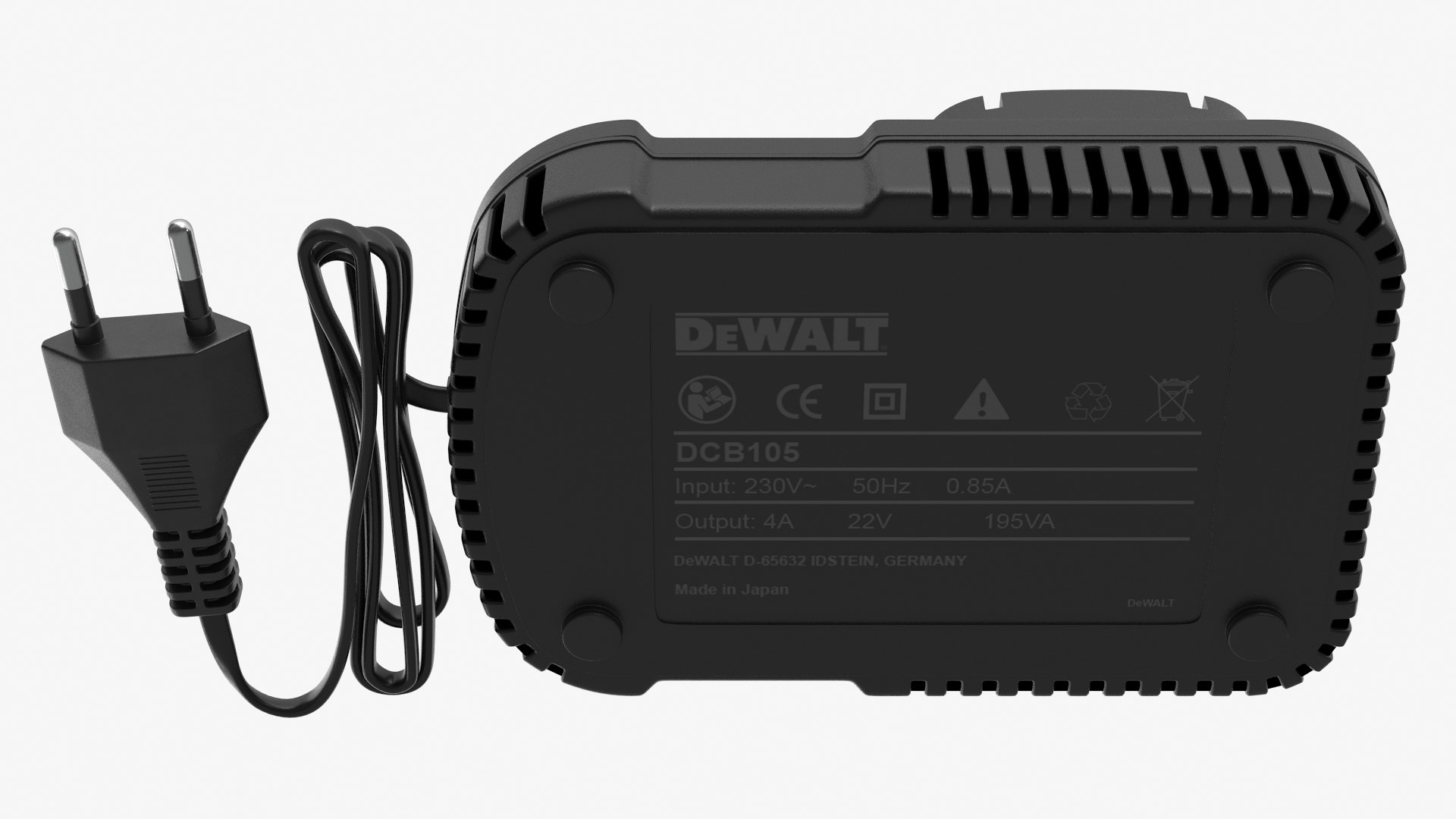 Charger DeWalt DCB101 Model - TurboSquid 1754715