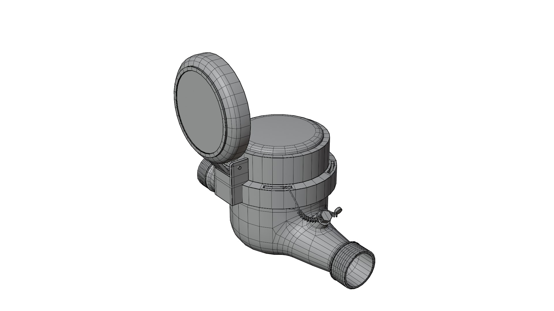 Water Meter 3D Model - TurboSquid 2203738