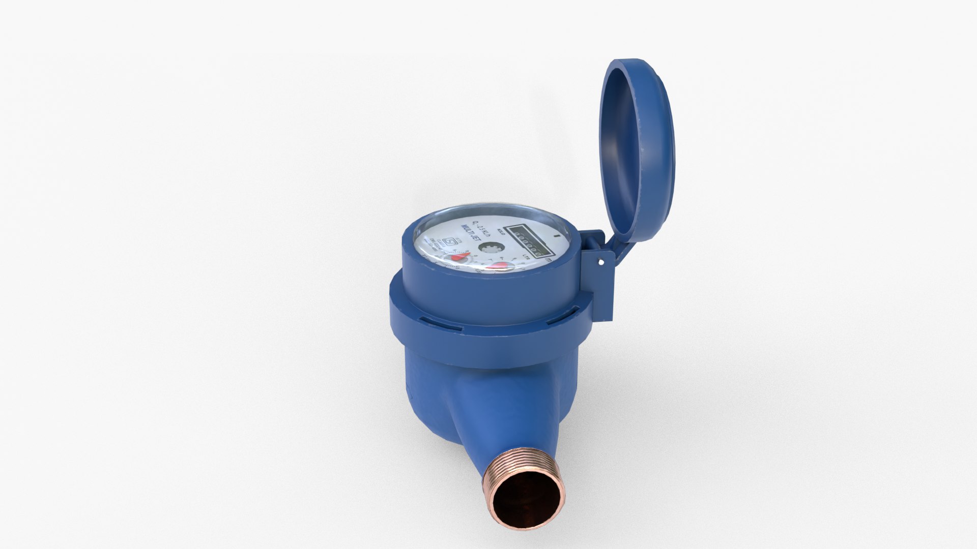 Water Meter 3D Model - TurboSquid 2203738