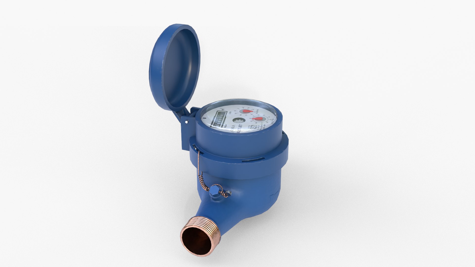 Water Meter 3D Model - TurboSquid 2203738