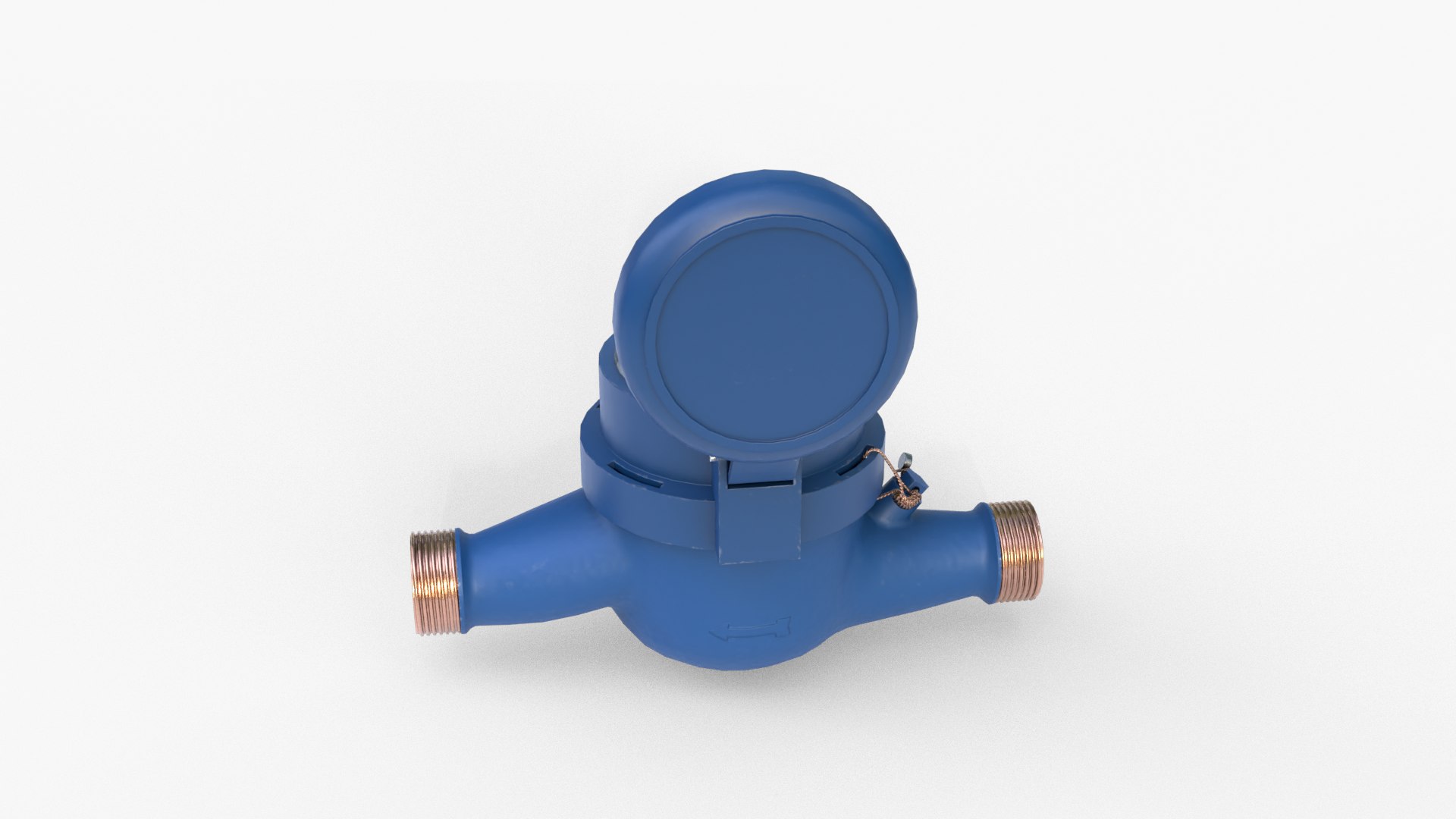 Water Meter 3D Model - TurboSquid 2203738
