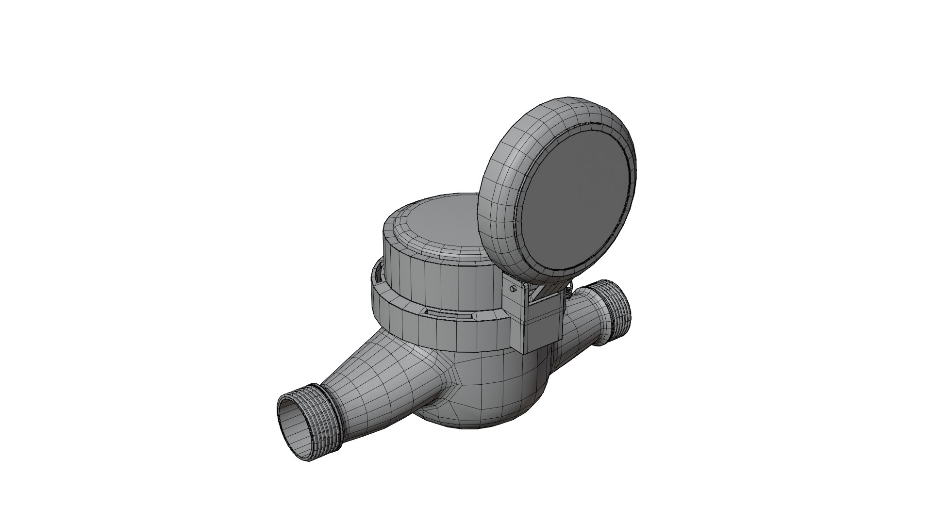 Water Meter 3D Model - TurboSquid 2203738