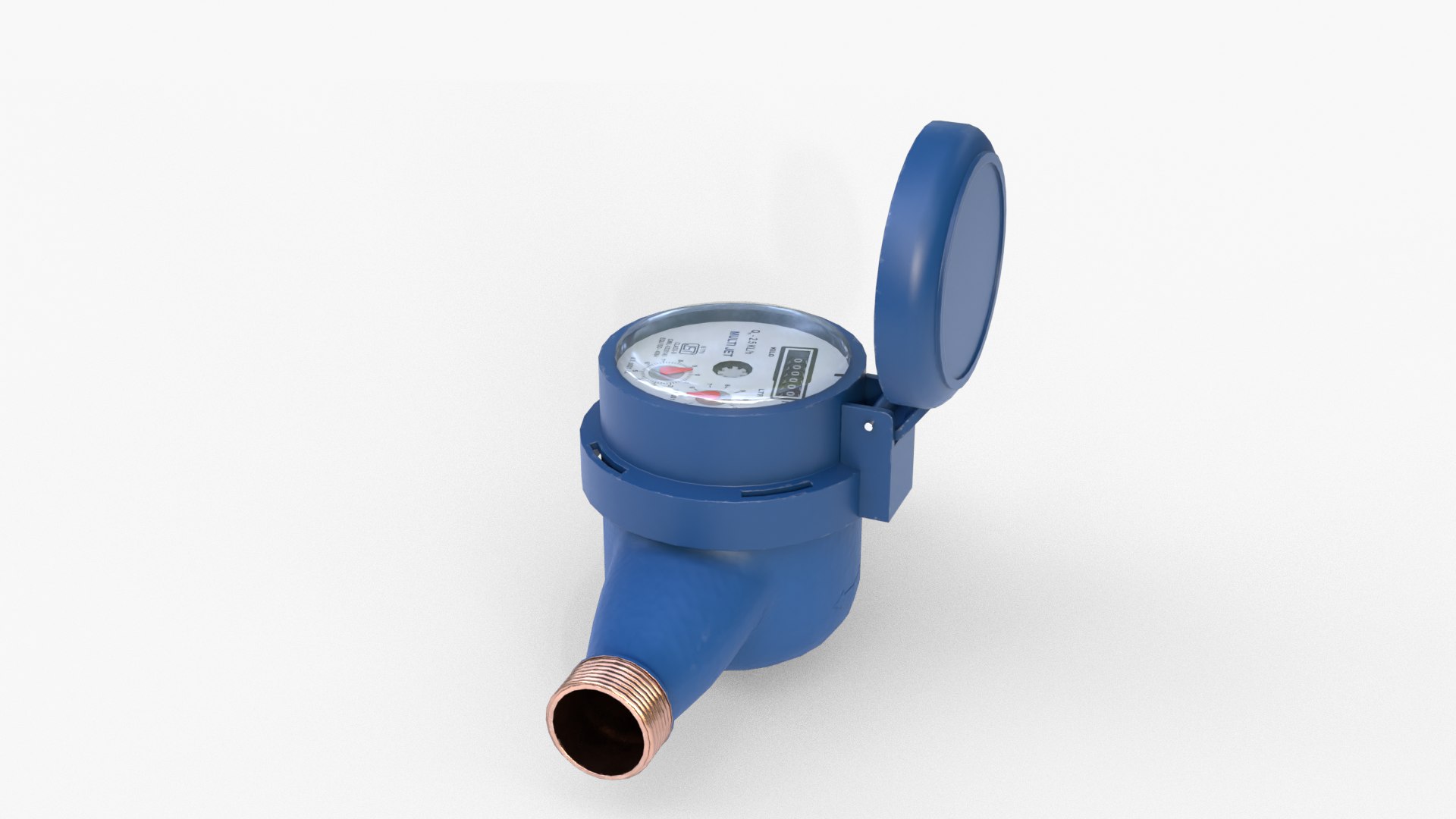 Water Meter 3D Model - TurboSquid 2203738