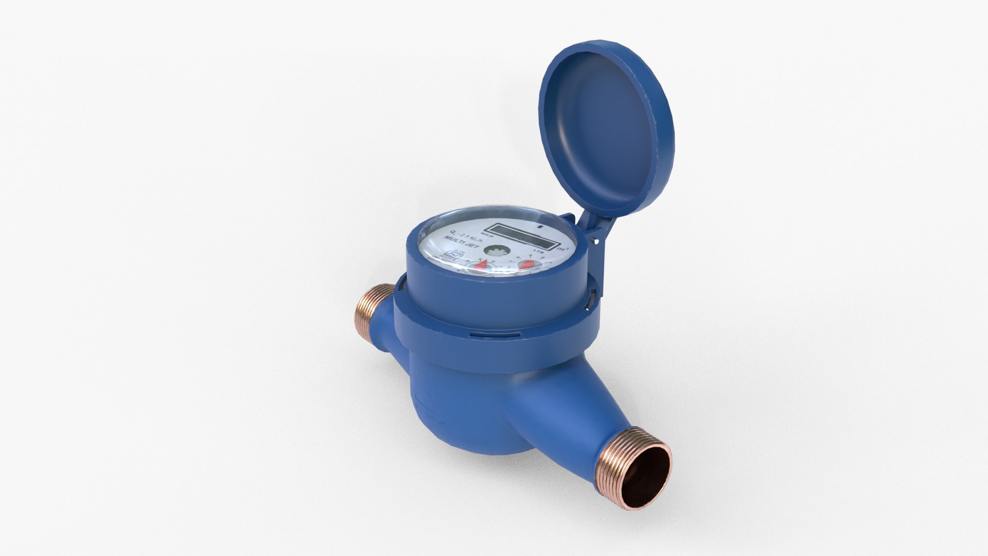 Water Meter 3D Model - TurboSquid 2203738
