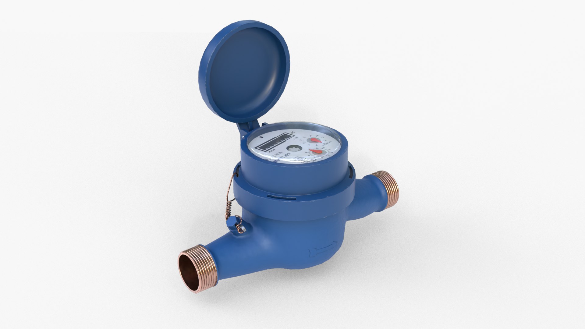 Water Meter 3D Model - TurboSquid 2203738